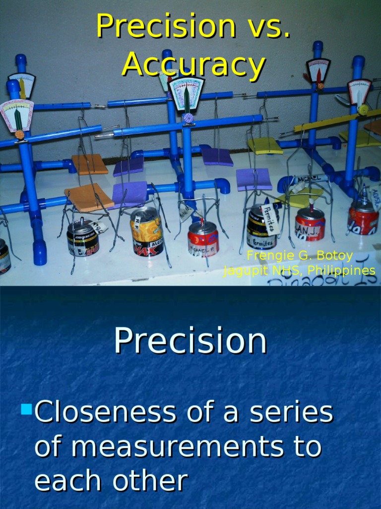 Precision vs. Accuracy Explained | PDF | Wellness