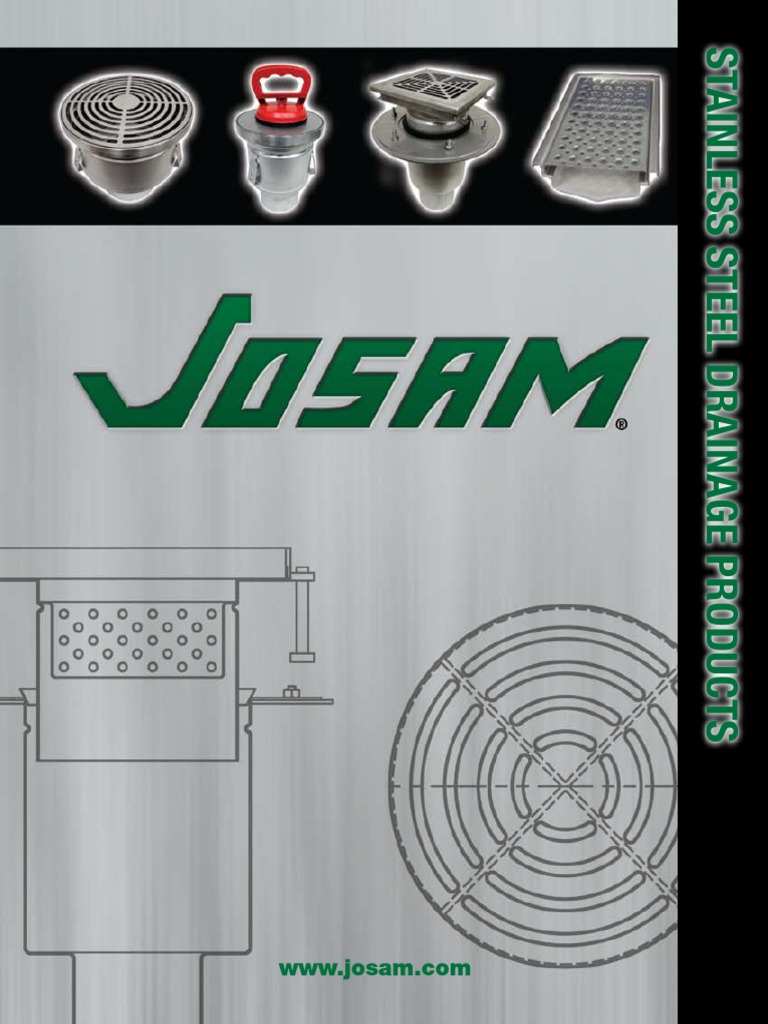 Josam SS Drain Guide | PDF | Drainage | Sink
