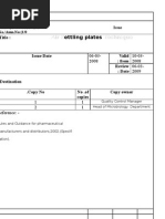 Growth Promotion Test Procedures | PDF | Growth Medium | Microbiology