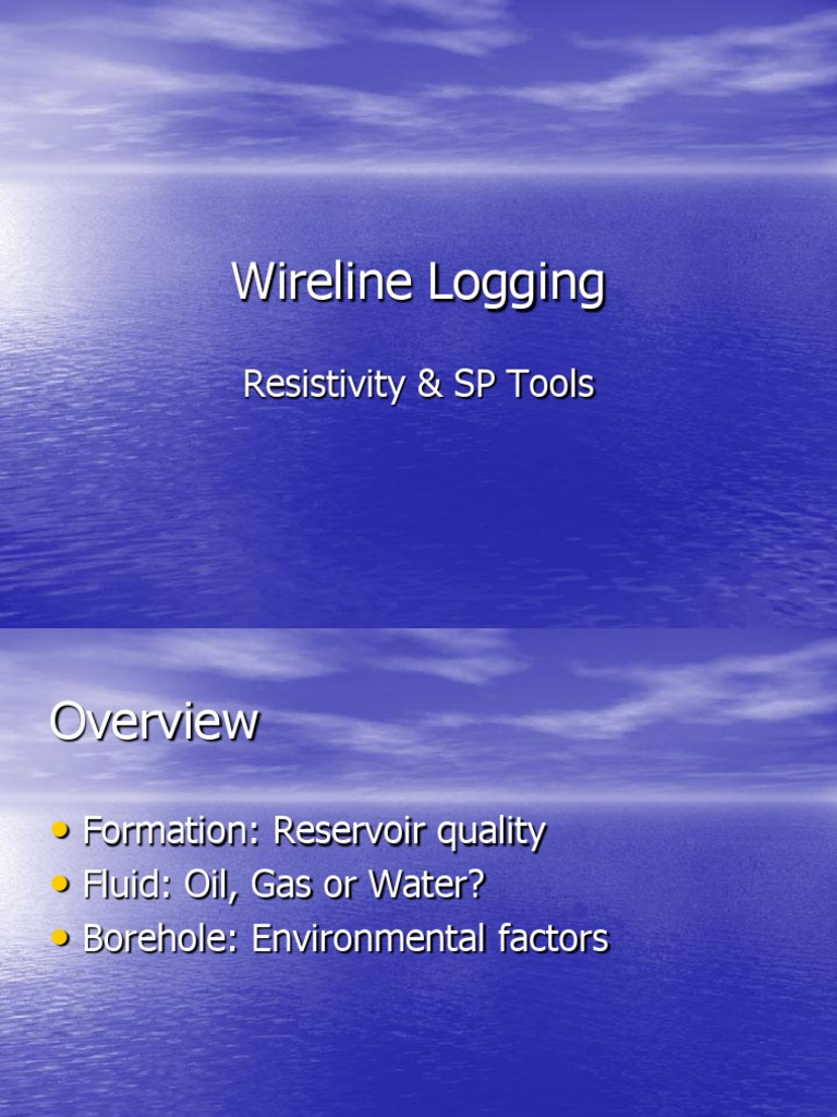 Resistivity Logging | PDF | Applied And Interdisciplinary Physics | Electricity
