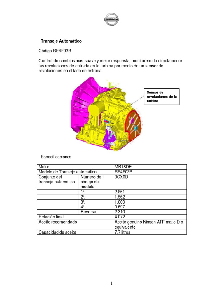 04 Transeje Automatico PDF | PDF