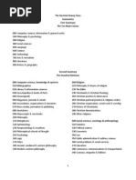 A Summary of The Dewey Decimal Classification (DDC 23) : 000 Computer ...