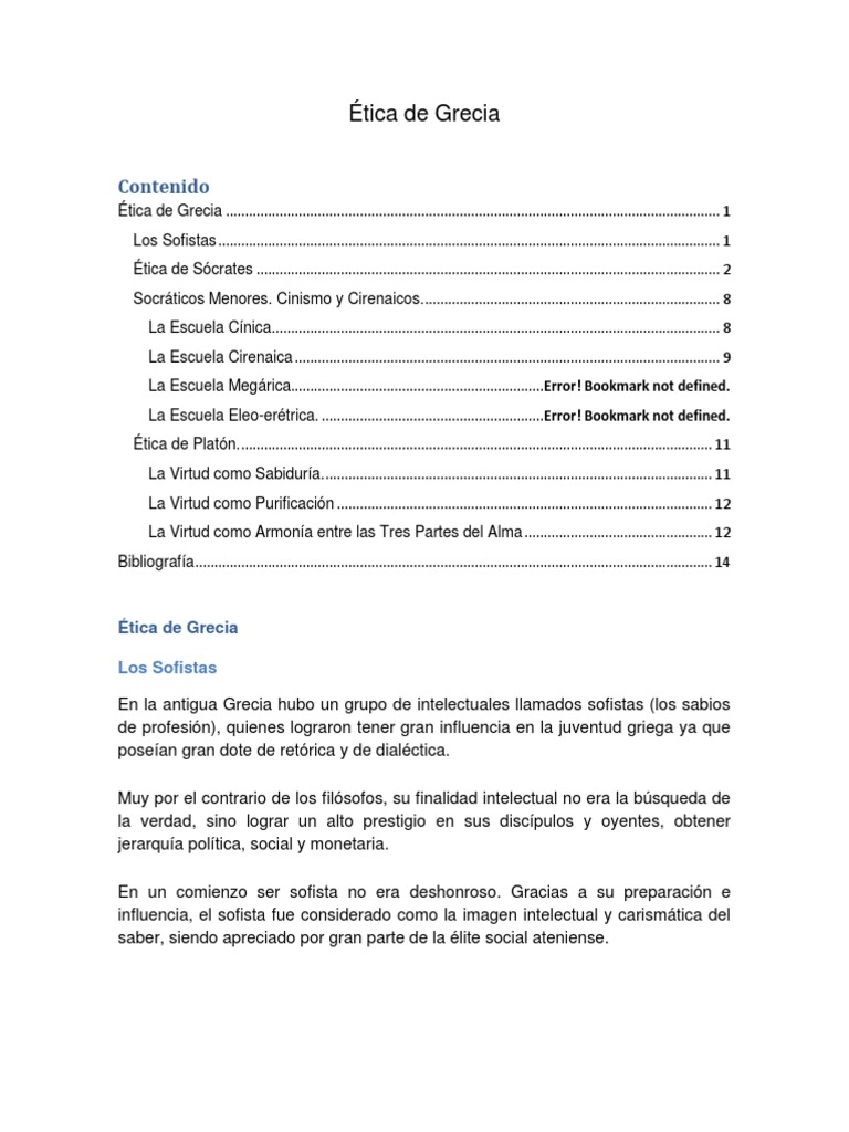 Ética en la Antigua Grecia: Sofistas y Sócrates | PDF | Sócrates | Platón