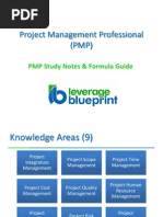 PMP Study Sheet | PDF | Risk | Risk Management