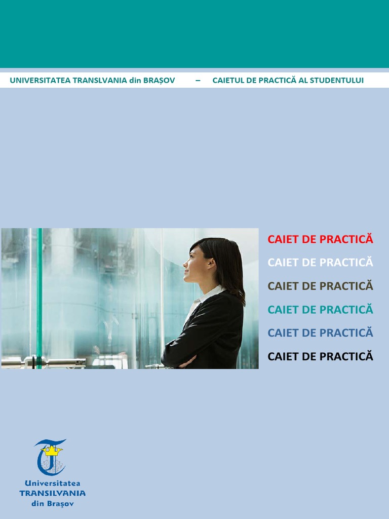 Caiet de Practica - Complet | PDF