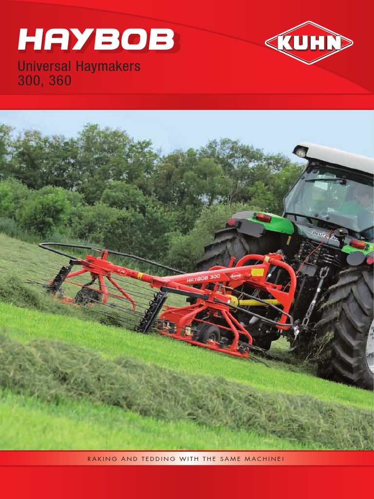 Haybob Brochure | PDF | Hay | Machines