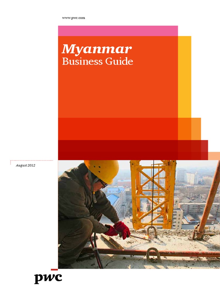 Myanmar Business Guide | PDF | Capital Gains Tax | Joint Venture
