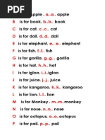 Songs The Alphabet Song Lyrics | PDF