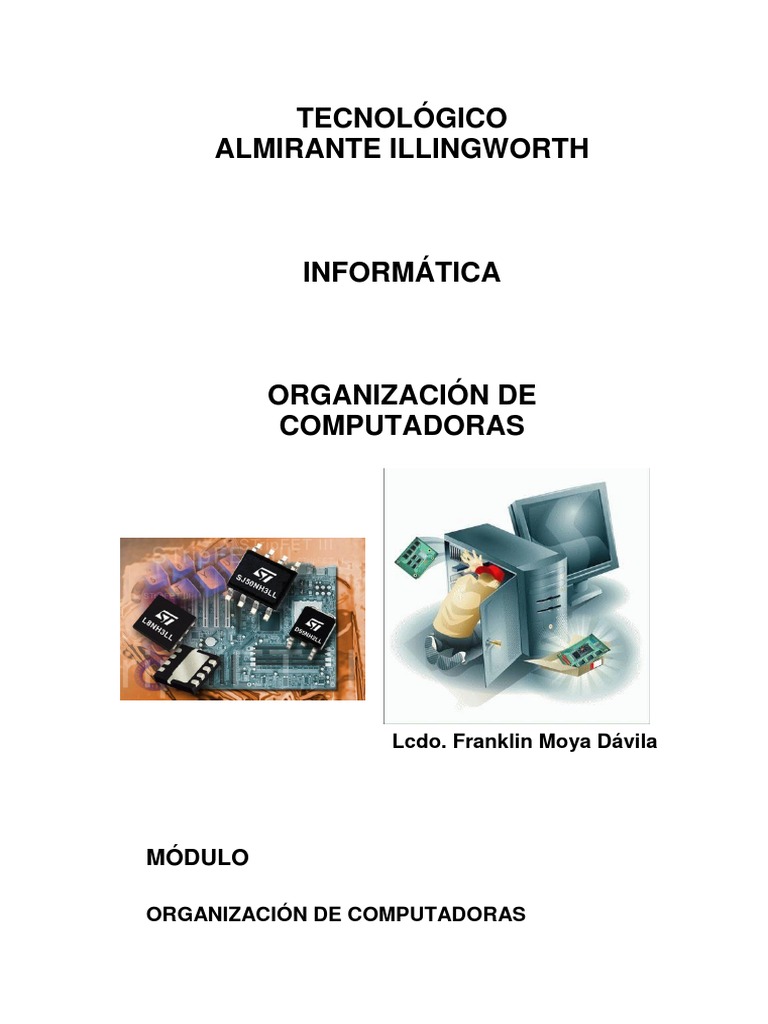 Modulo Organización de Computadoras | PDF | Impresora (Computación ...