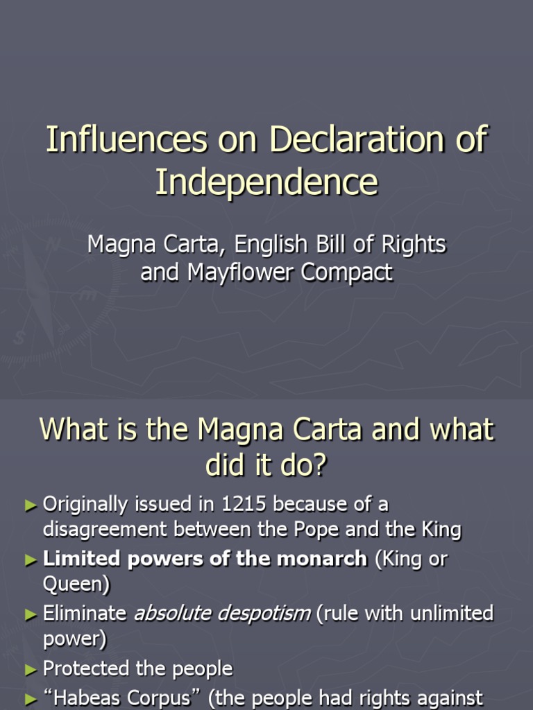 Influences On The Declaration of Independence | PDF | History