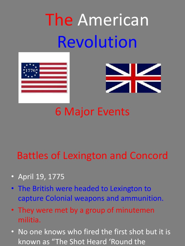 Battles of The American Revolution | PDF