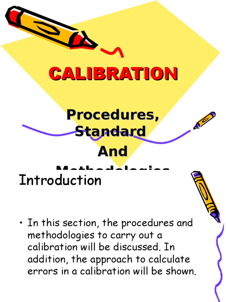 Calibration | PDF | Calibration | Accuracy And Precision