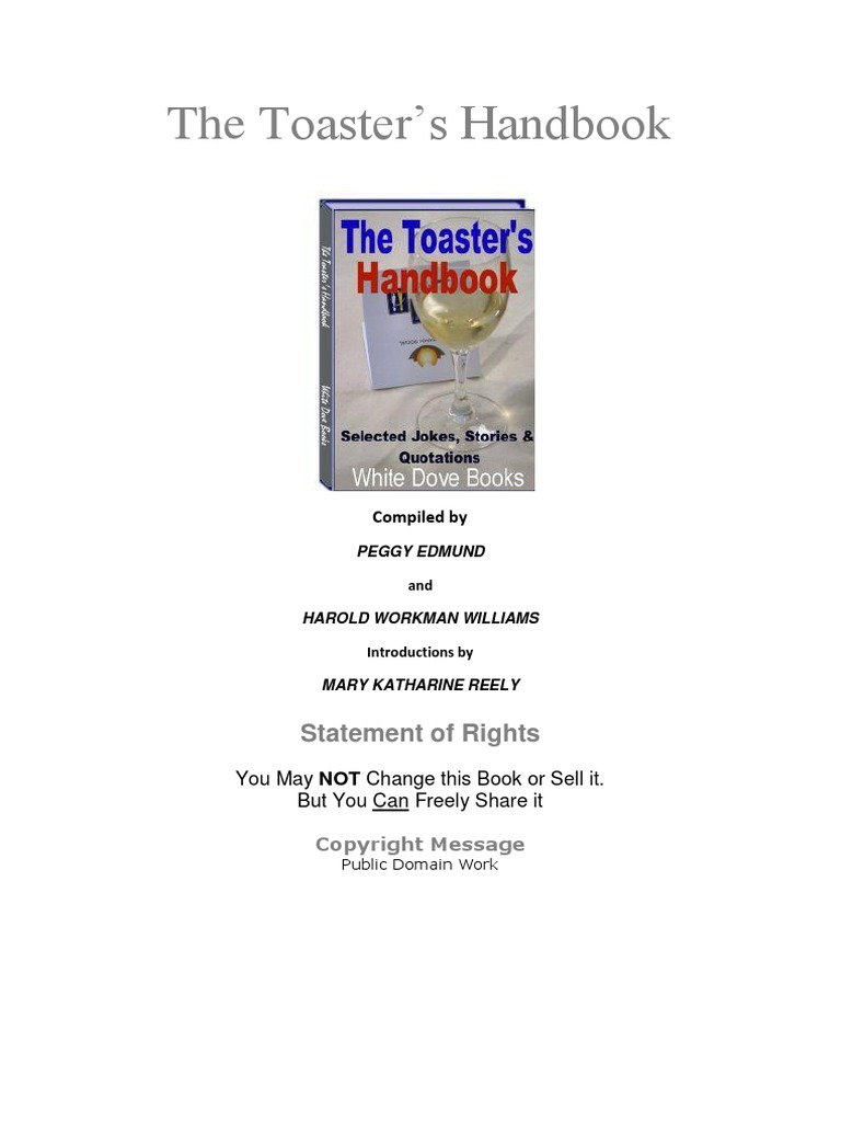 Toast | PDF | Laughter | Humour