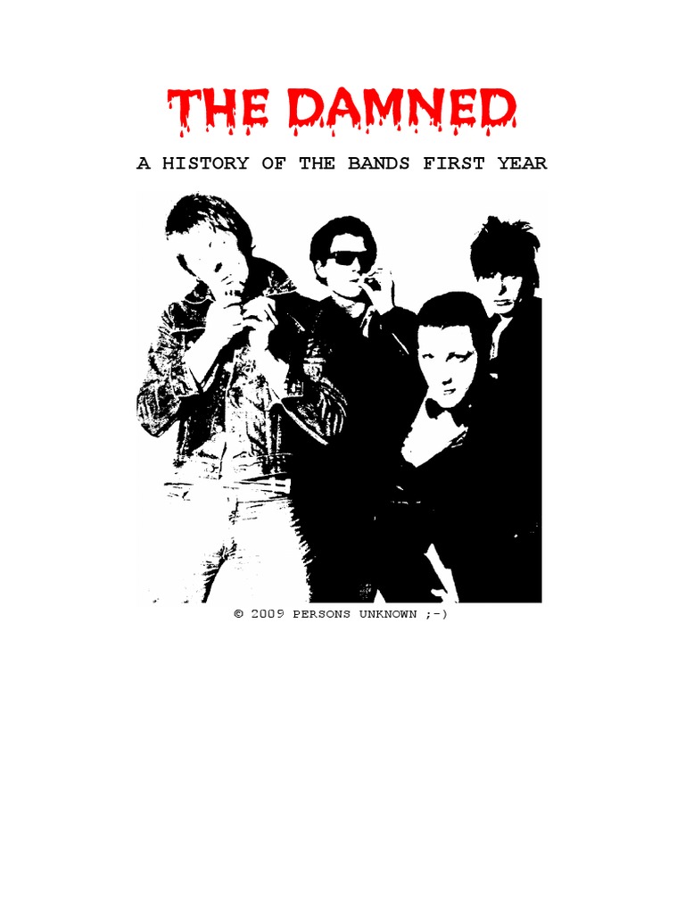 The Damned - A History of Their First Year PDF | PDF | Punk Rock | Leisure