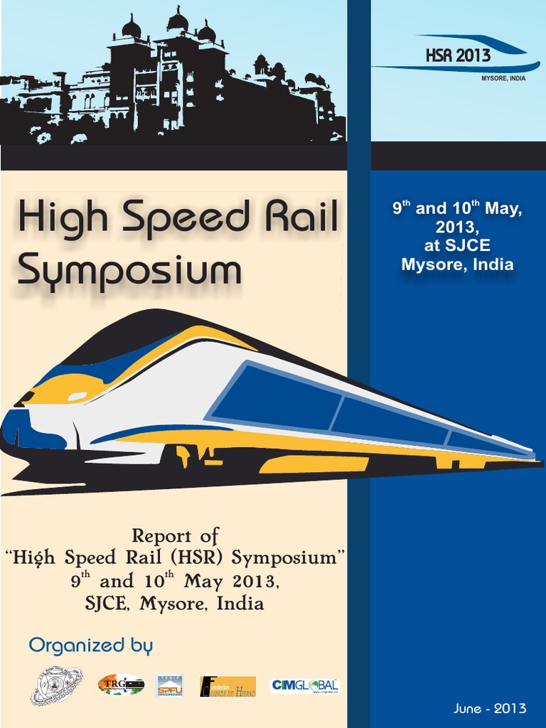 Final Version of Report For HSR Symposium | PDF | High Speed Rail ...
