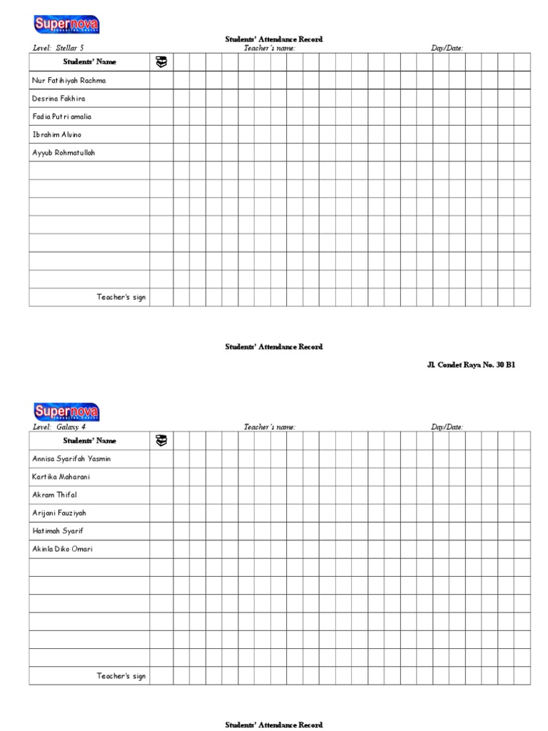 School Attendance Overview | PDF