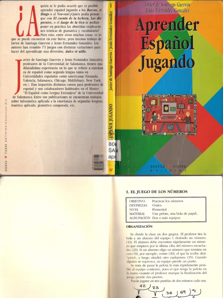 Aprender Español Jugando | PDF