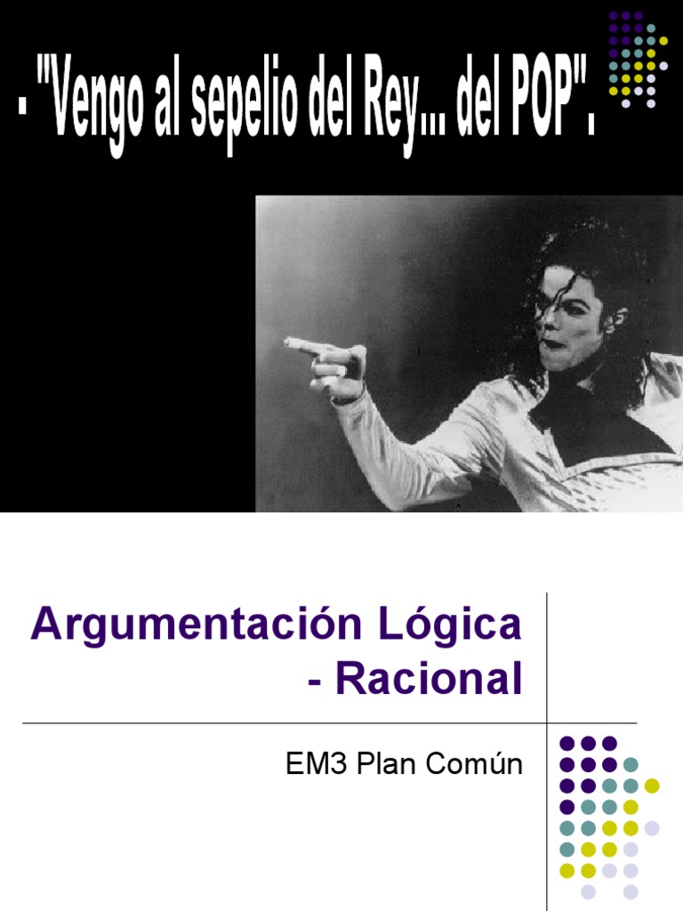 Argumentación Lógica - Racional