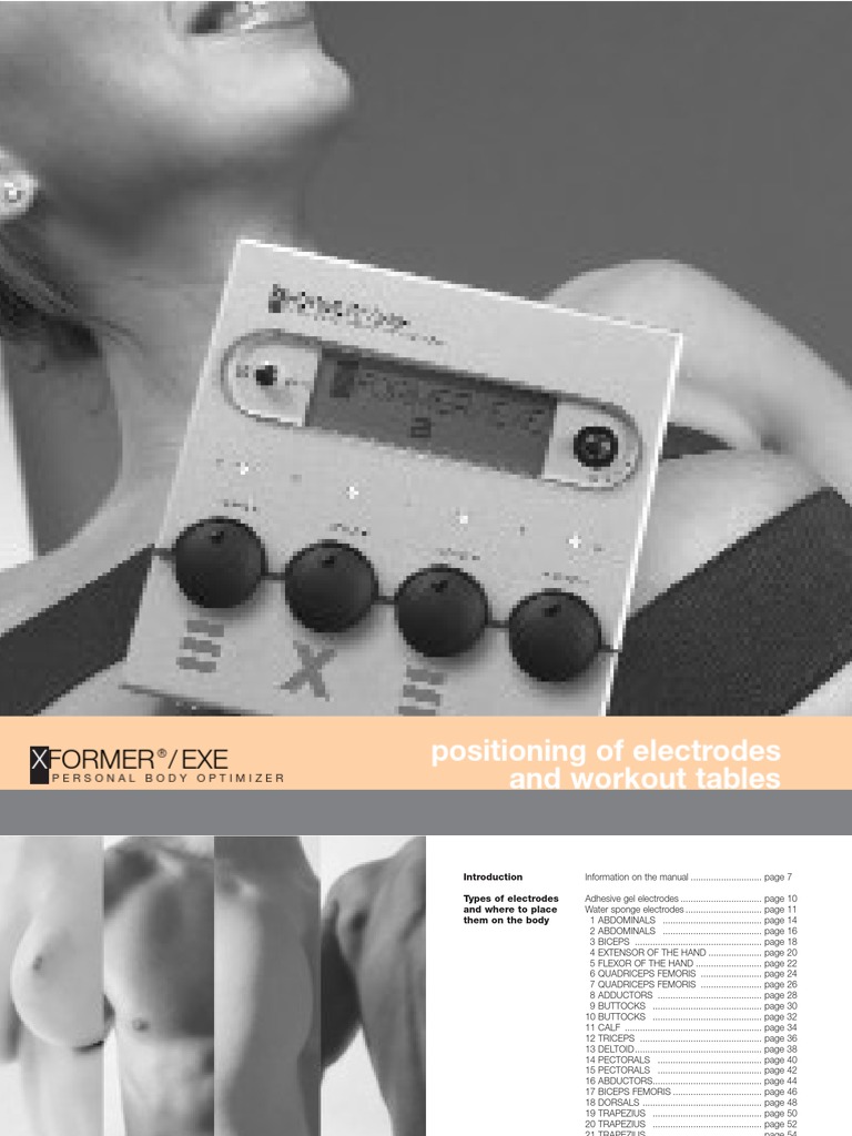 User Manual For Applications Xformer Exe EnglishLight | PDF | Muscle ...