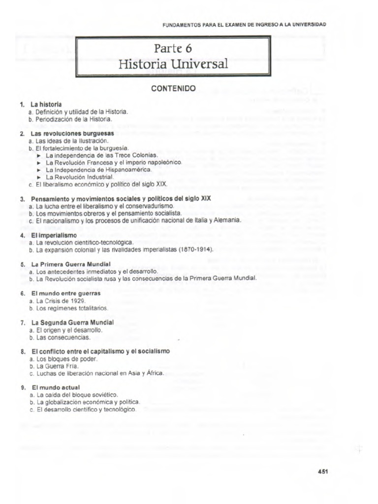 Historia Universal PDF | PDF
