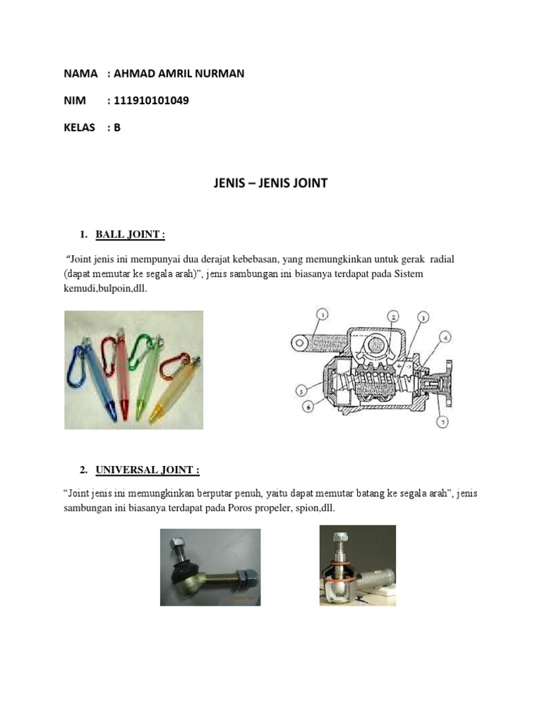 JENIS Jenis Joint | PDF