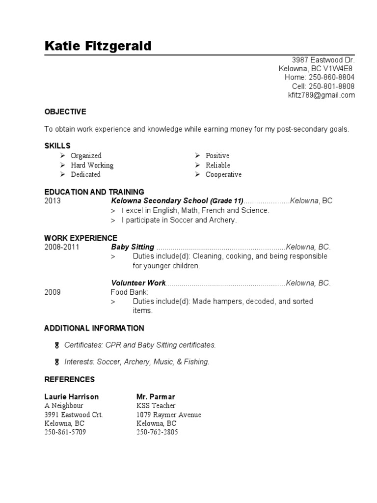 Katie Fitzgerald Good Copy Resume | PDF | Career & Growth