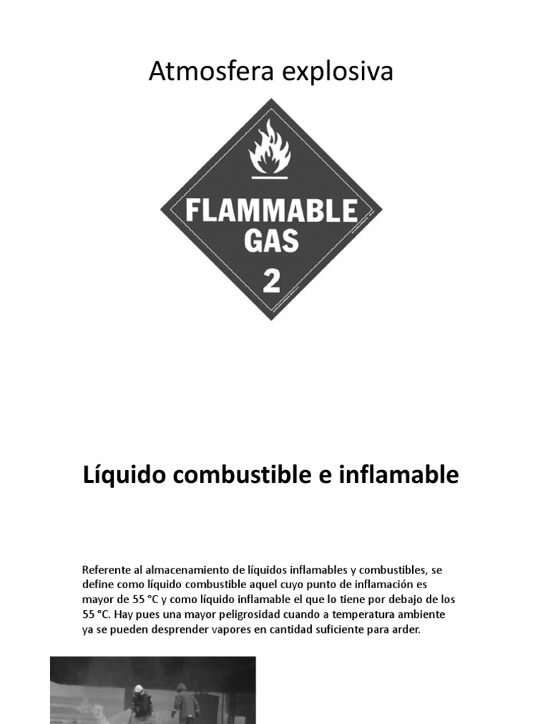 Atmosfera Explosiva | PDF | Material explosivo | Atmósfera