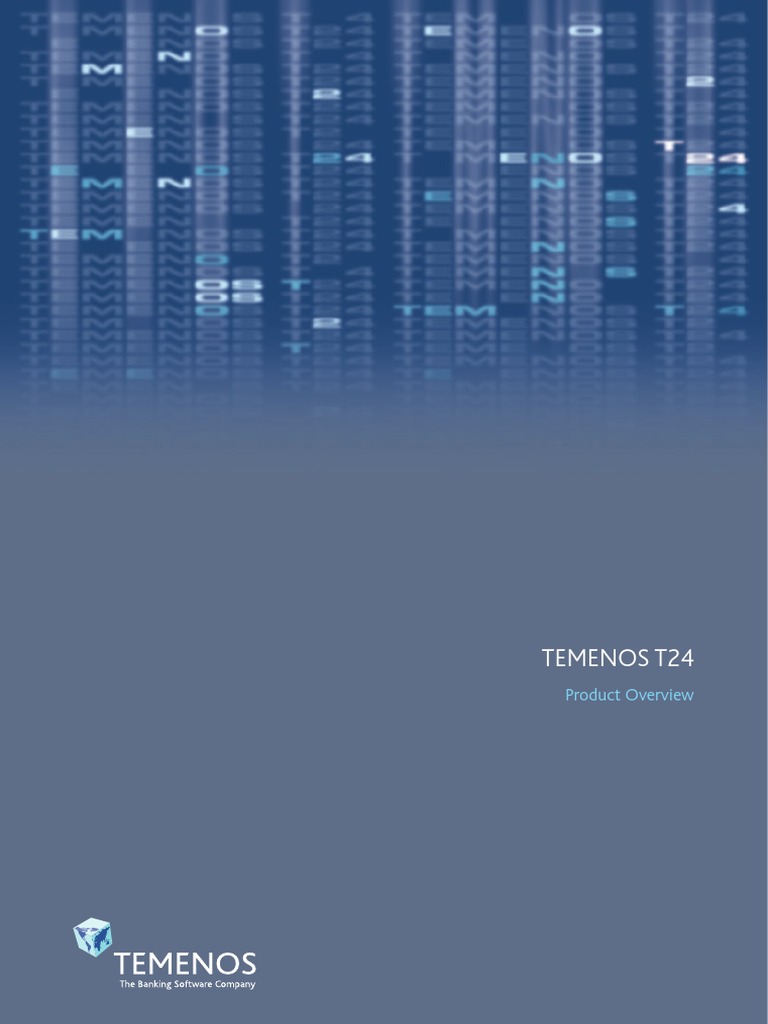 T24 - Product Overview | PDF | Service Oriented Architecture | Islamic ...