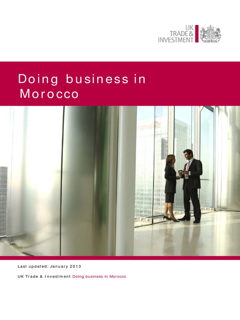 Doing Business in Morocco | PDF | Morocco | Exports