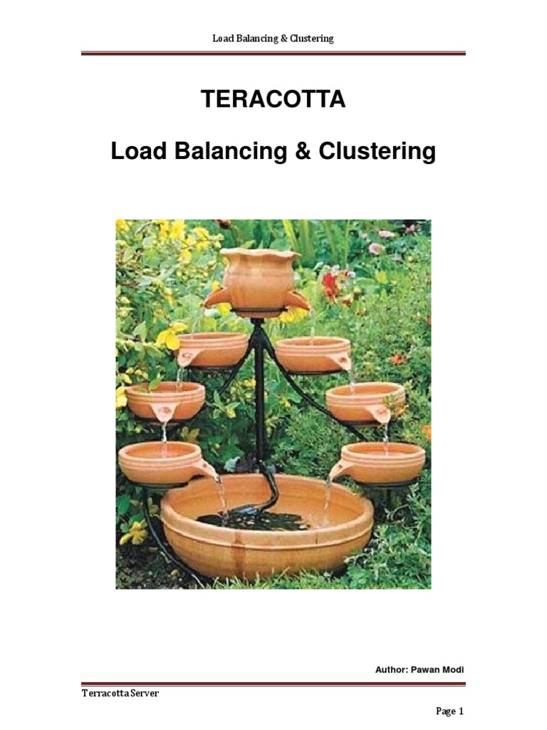 Terracotta LoadBalancing and Clustering | PDF | Load Balancing (Computing) | Computer Cluster