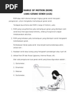 Praktik Pengukuran Range of Motion | PDF