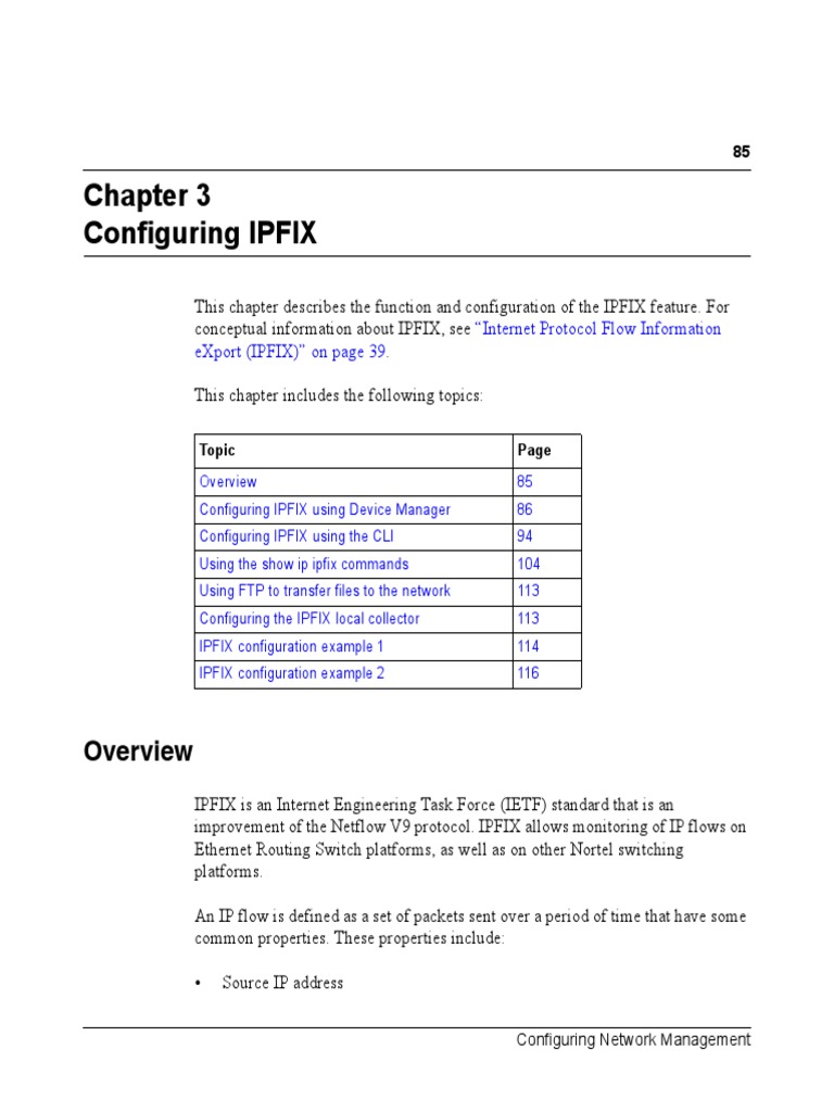 Nortel Netflow - Ipfix | PDF | Port (Computer Networking) | Internet ...
