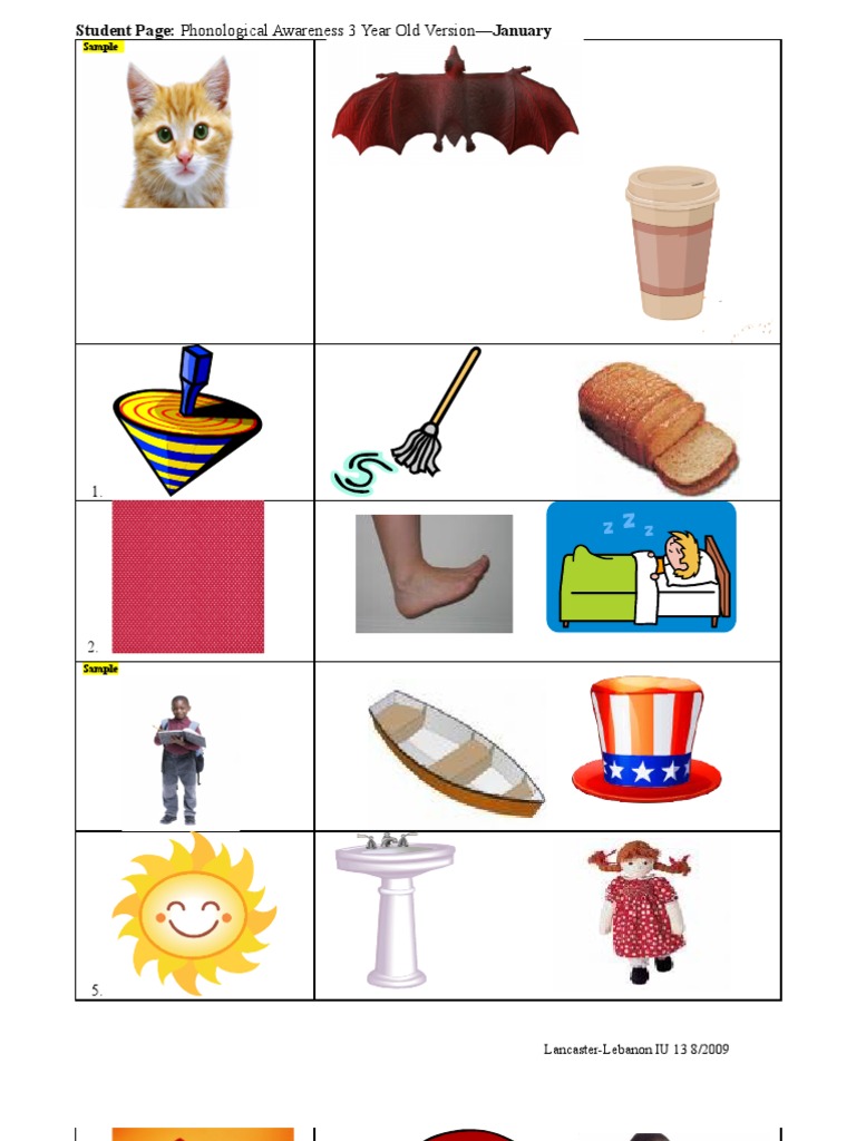 Phonological Awareness Activities for Kids | PDF