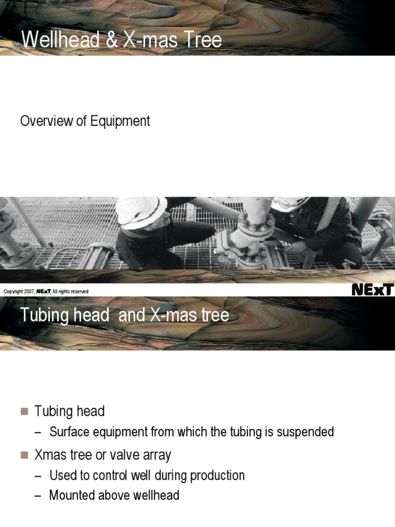 Wellhead - Xmas Tree | PDF | Valve | Gas Technologies