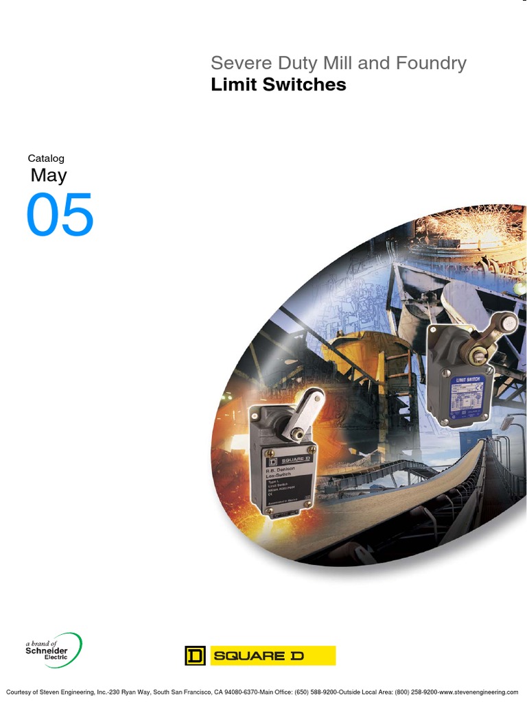 Limit Switches: Severe Duty Mill and Foundry | PDF | Switch ...