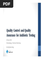 EUCAST Quality Control Guidelines | PDF | Antimicrobial Resistance ...