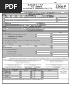 BIR Form 2200-M Excise Tax Guide | PDF | Taxes | Taxpayer