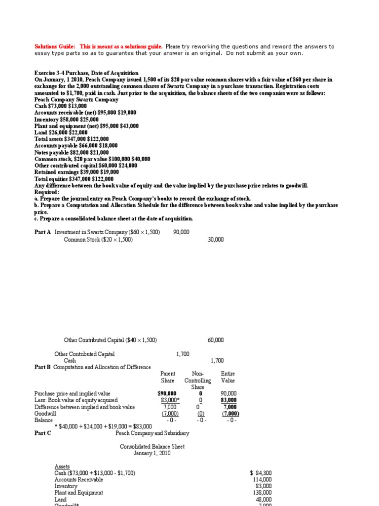 Consolidated Financial Statements Guide | PDF | Finance & Money Management