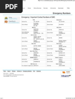 Calgary Emergency Contact Numbers | PDF | Alberta | Hospital And Clinic