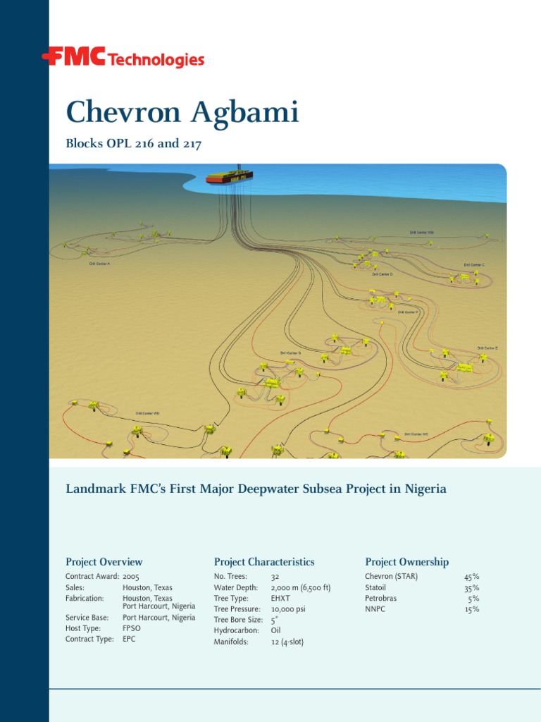 Chevron Agbami: Blocks OPL 216 and 217 | PDF | Technology & Engineering