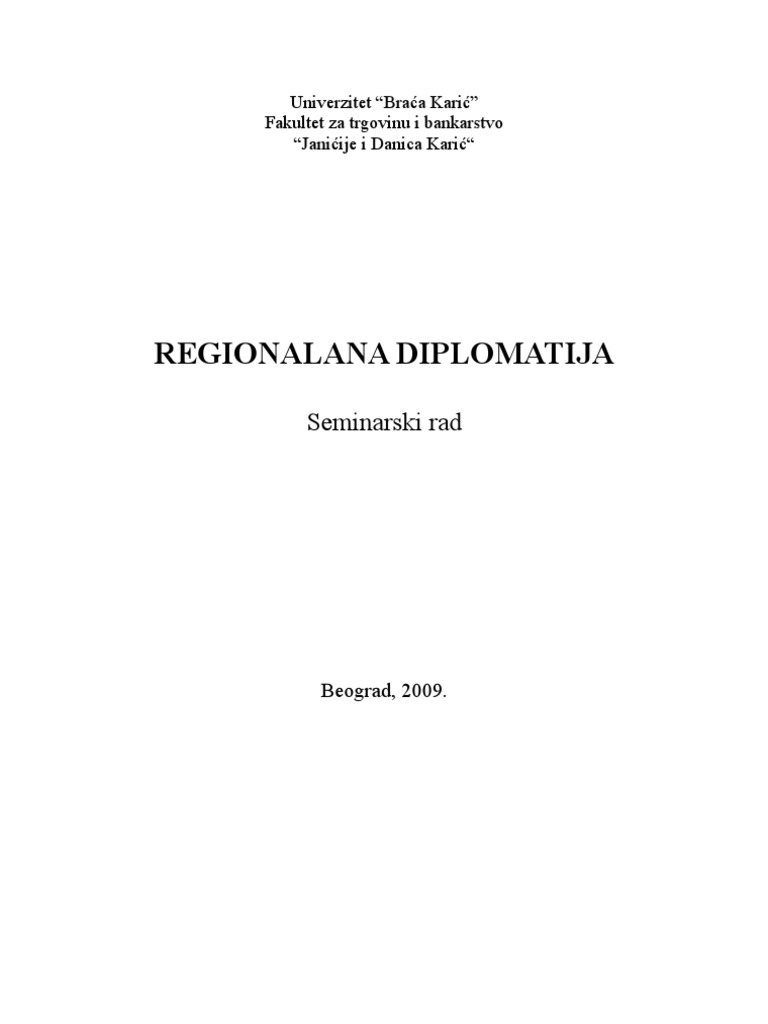 Diplomatija S | PDF