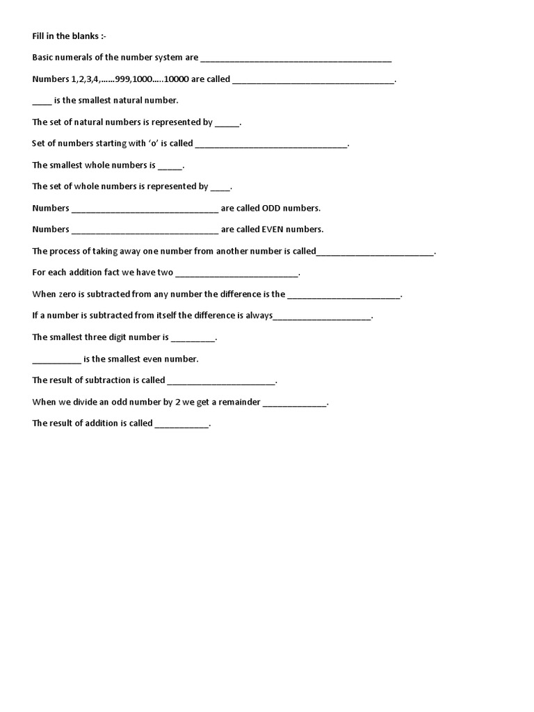 Basic Number System Concepts Explained | PDF