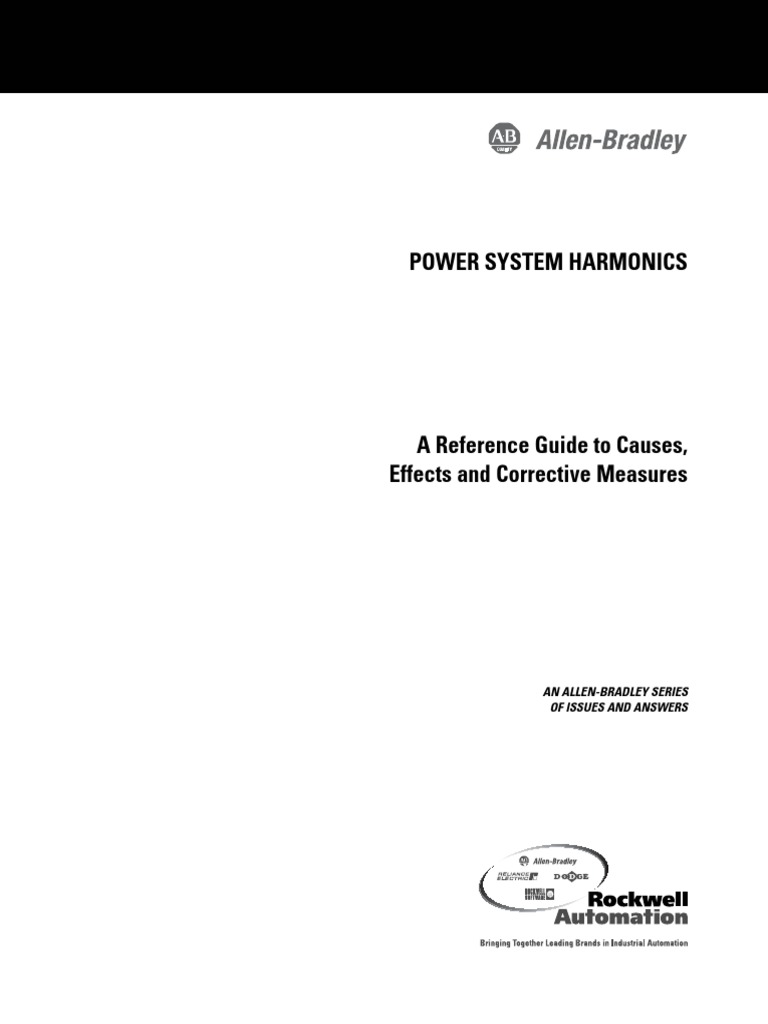 ALLEN-BRADLEY'S POWER SYSTEM HARMONICS (A Reference Guide To Causes ...