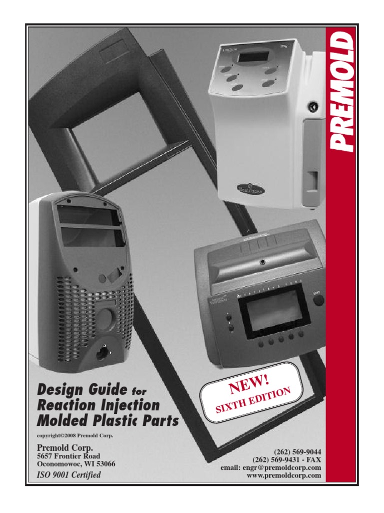 Design Guide For Reaction Injection Molded Plastic Parts | PDF | Screw ...