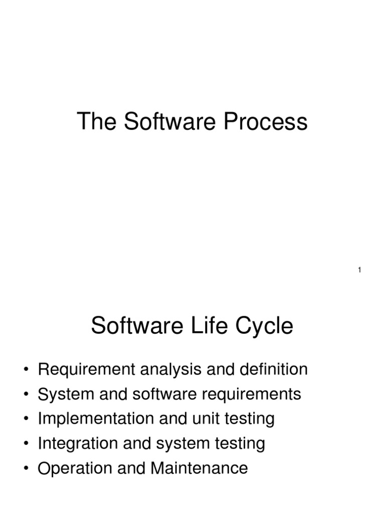Chapter2-Software Process | PDF | Software Development Process ...
