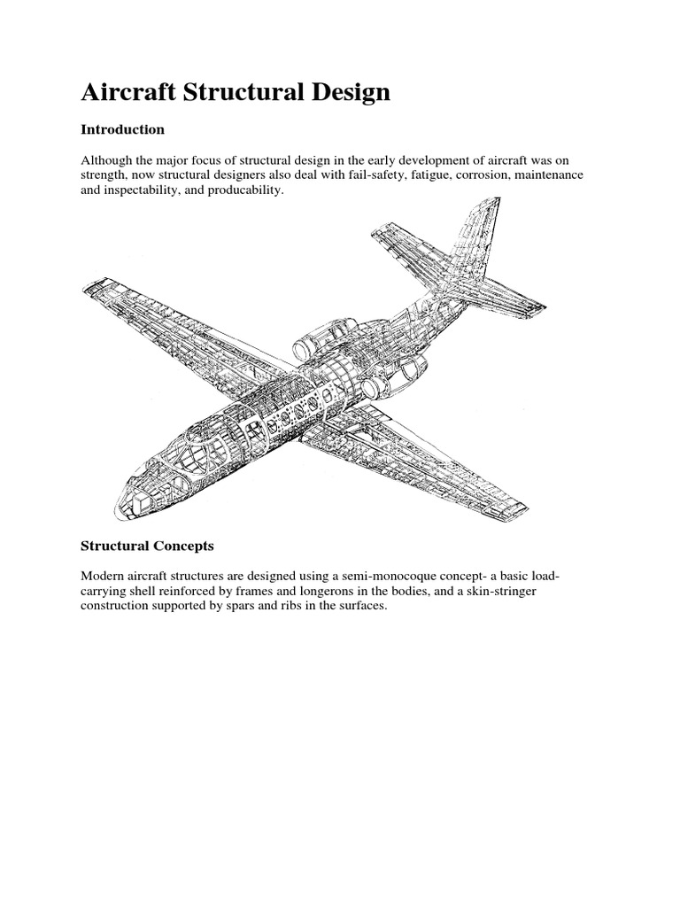 Aircraft Structural Design Overview | PDF | Fatigue (Material ...