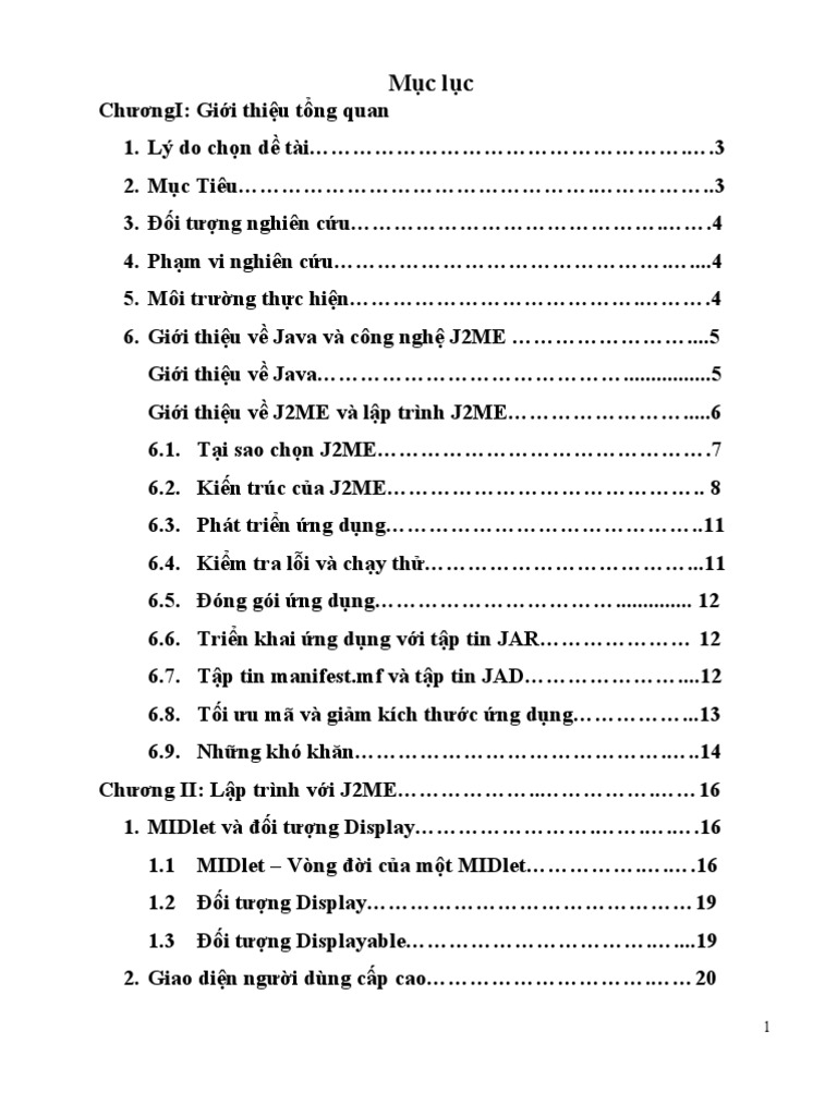 Lap Trinh Thiet Bi Di Dong Voi J2 ME | PDF