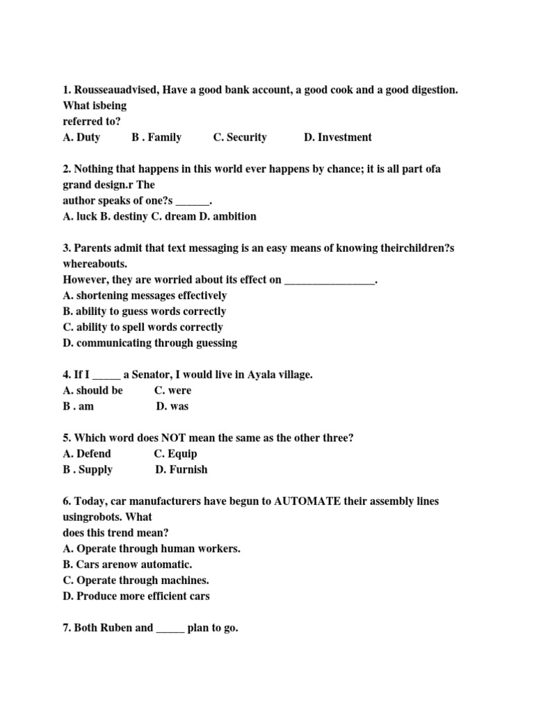 Gen Ed, Reviewer | PDF