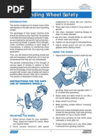 Grinding Wheel Safety Guidelines | PDF | Grinding (Abrasive Cutting ...