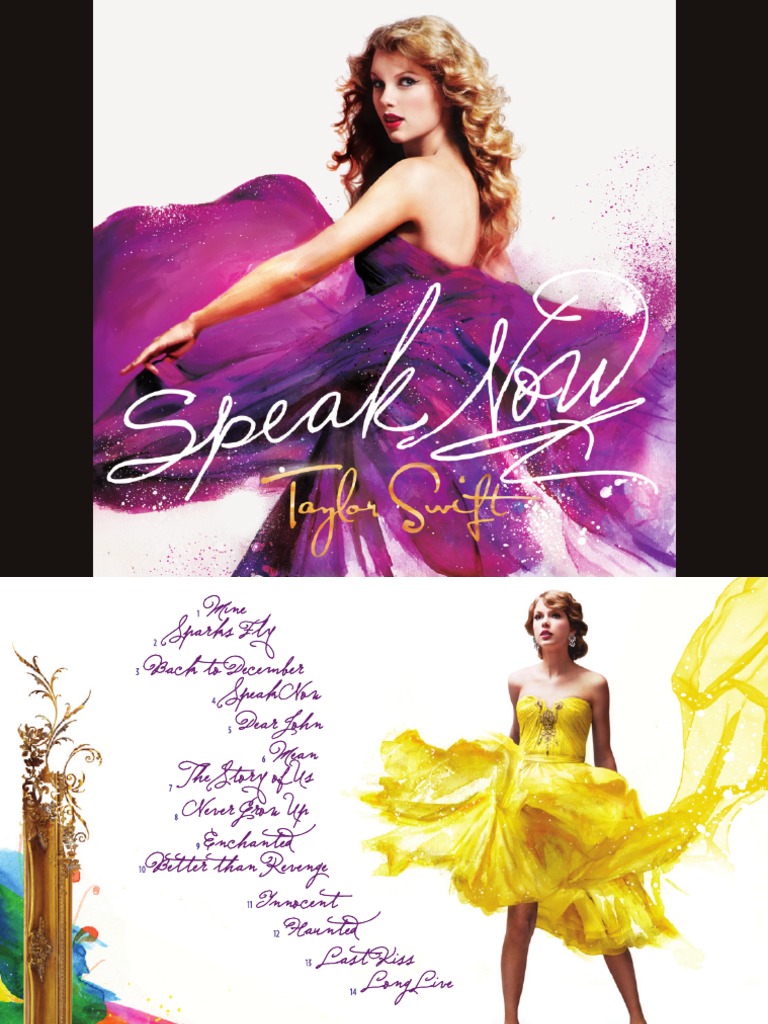 Digital Booklet - Speak Now PDF | PDF